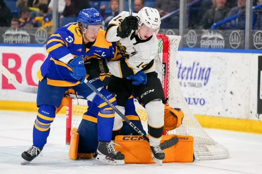 Blades edge Wheat Kings to close in on 100-point season | 980 CJME