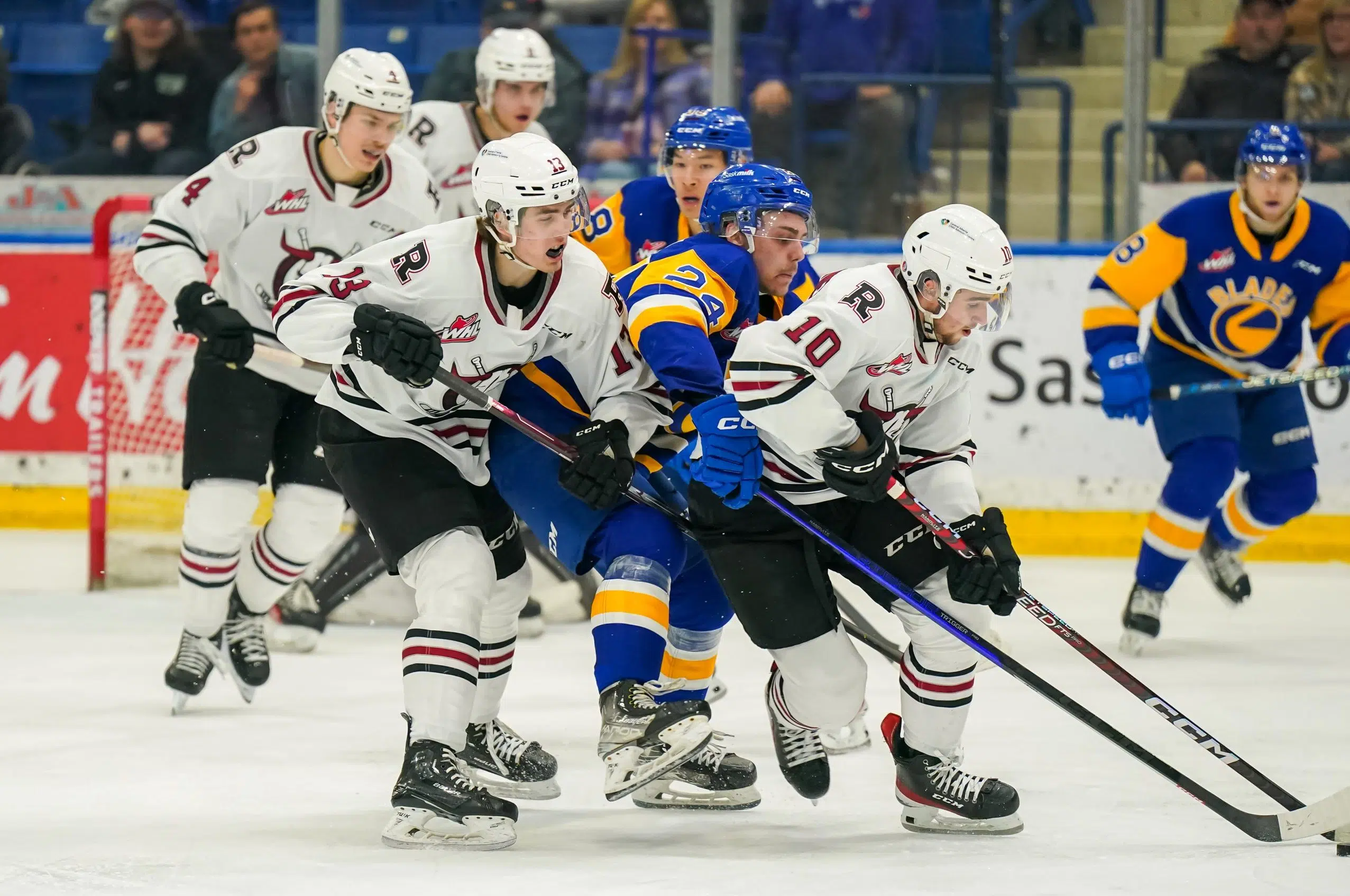 Blades fall to Rebels to open second round of the WHL playoffs | 980 CJME