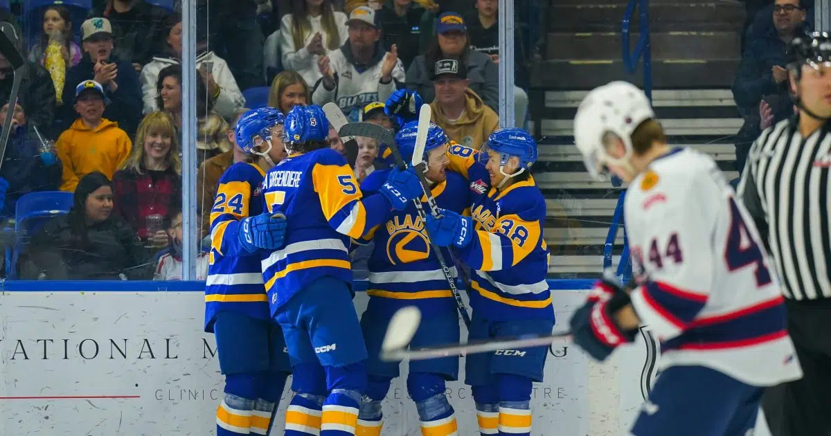 Blades put Pats on the brink of elimination with Game 5 victory | 980 CJME