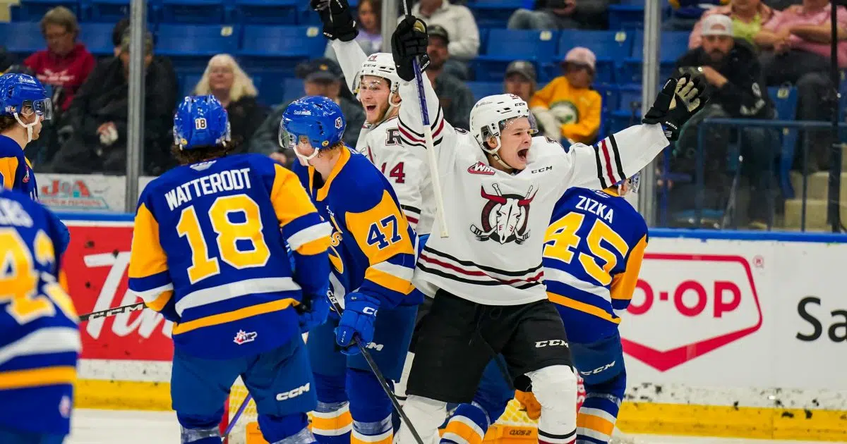 Blades drop back-to-back games versus Rebels, down two in series | 980 CJME