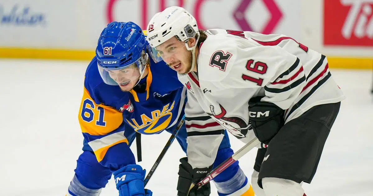 Win or go home, Blades battle Rebels for playoff life | 980 CJME