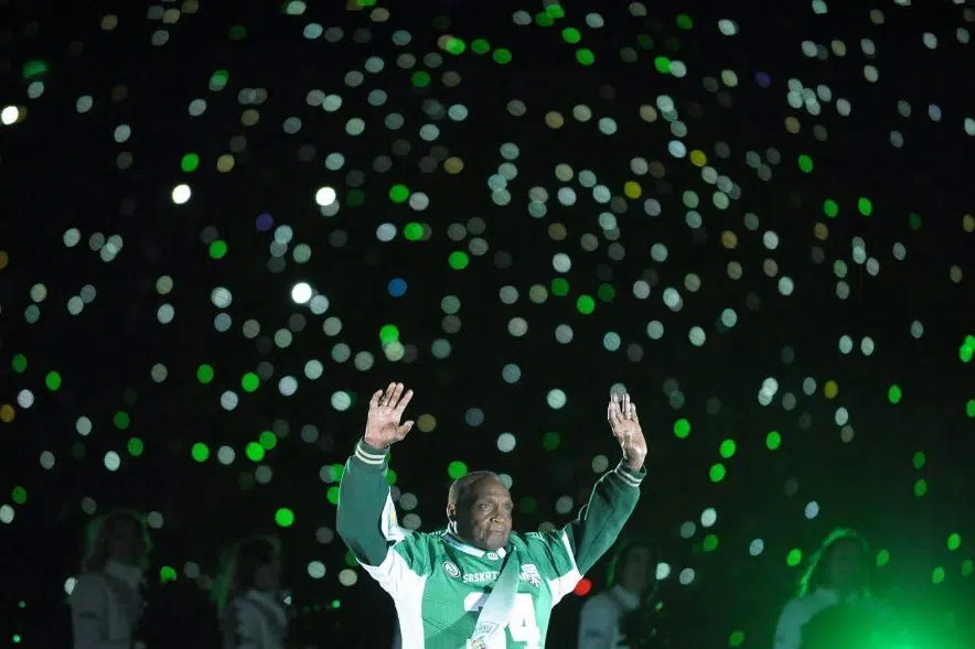 ‘Remembering 34’: Riders reveal how they will honour George Reed | 980 CJME