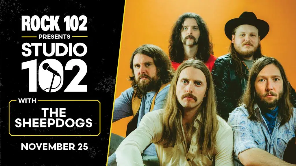 Studio 102: The Sheepdogs | ROCK 102
