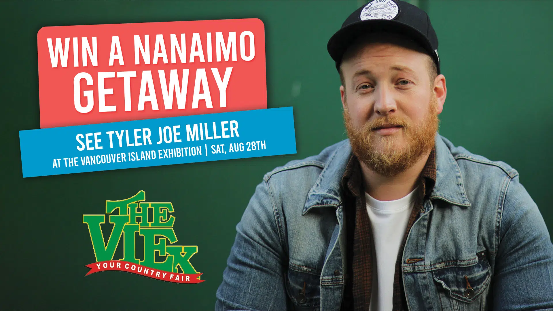 Head To Vancouver Island to See Tyler Joe Miller for Free! | 93.7 JR ...
