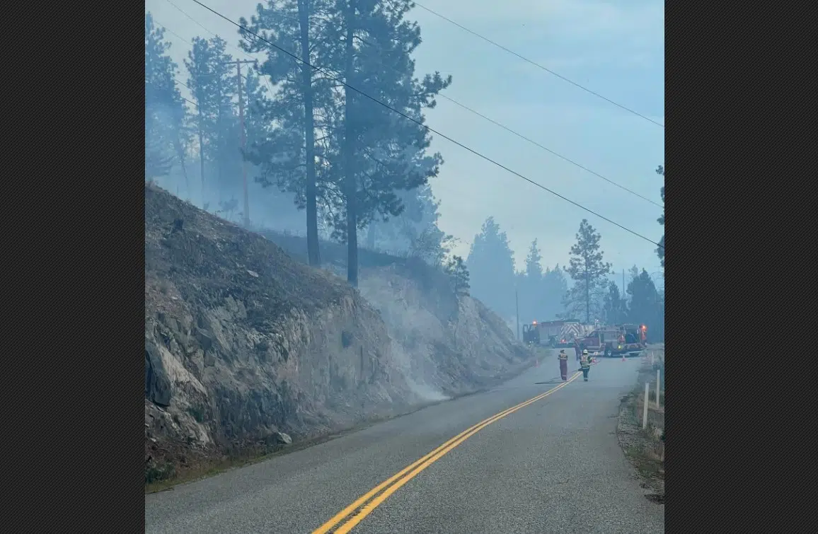 UPDATE: Evacuation alerts lifted for Westside Road wildfire, road ...