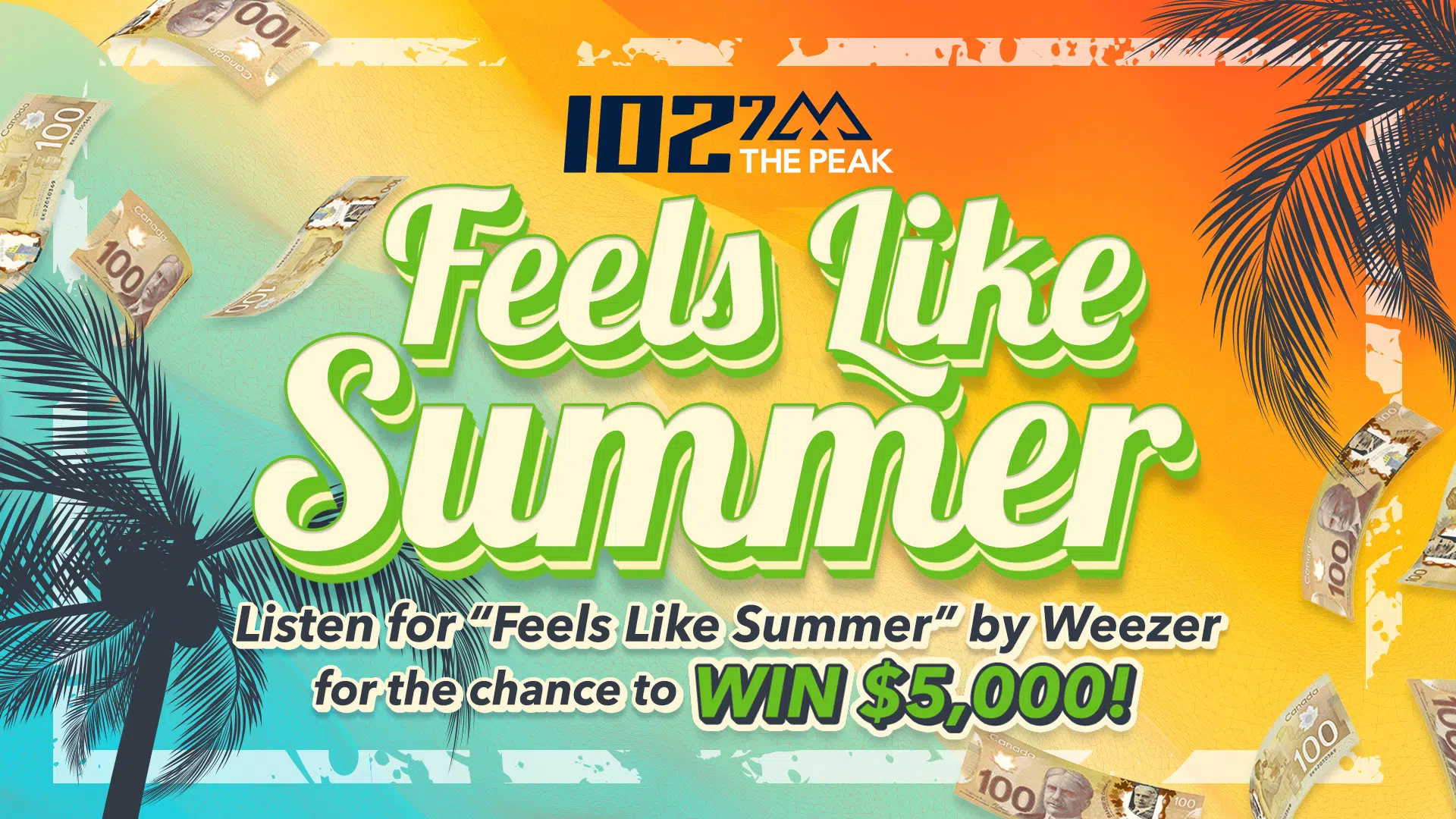 Feels Like Summer | 102.7 THE PEAK - Alternative Vancouver.
