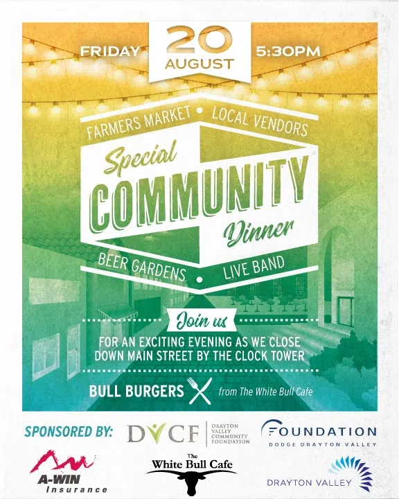 Foundation hosting community dinner event on Friday | Big West Country ...