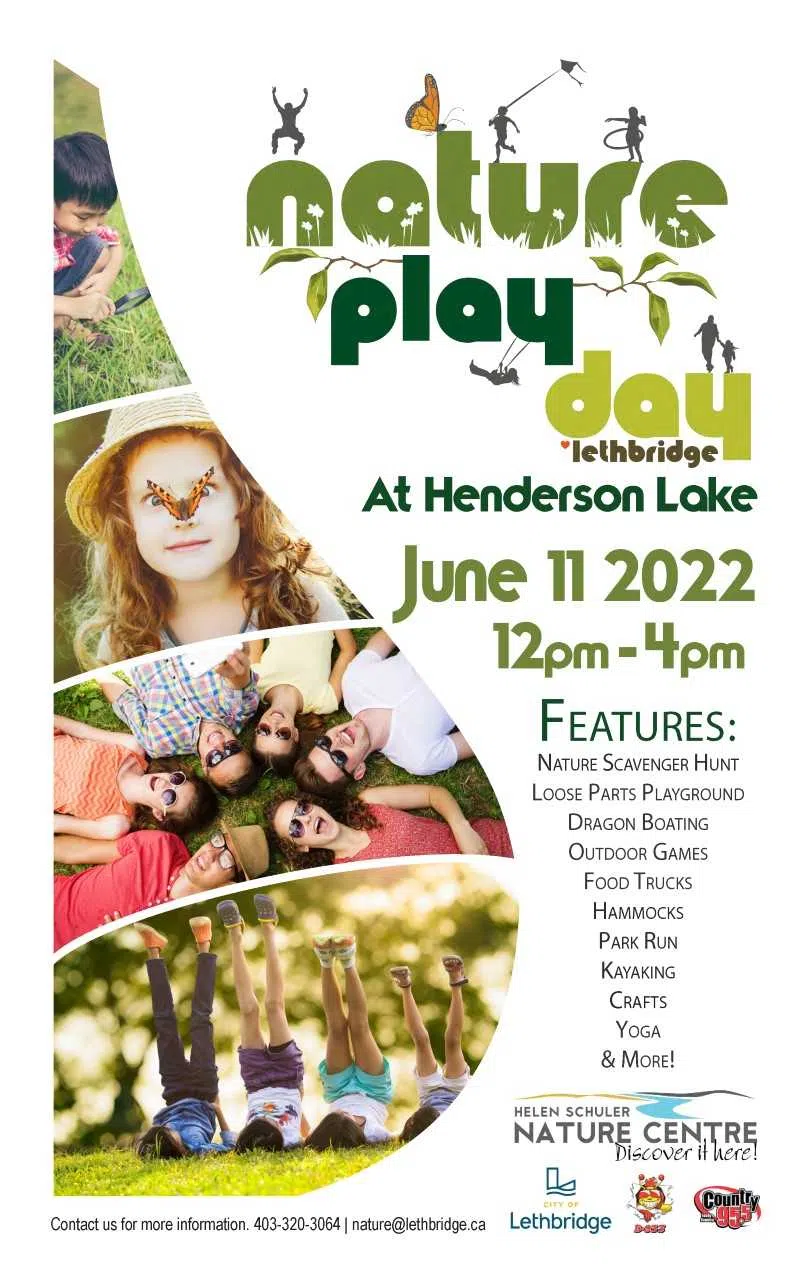Nature Play Day Lethbridge at Henderson Lake | b93.fm