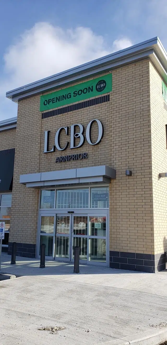 New Arnprior LCBO to open Wednesday | 96.1 Renfrew Today
