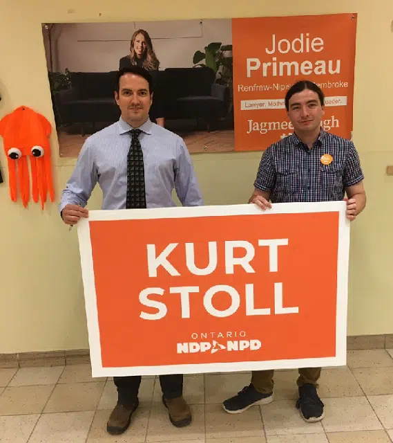 Local NDP campaign targets the future | 96.1 Renfrew Today