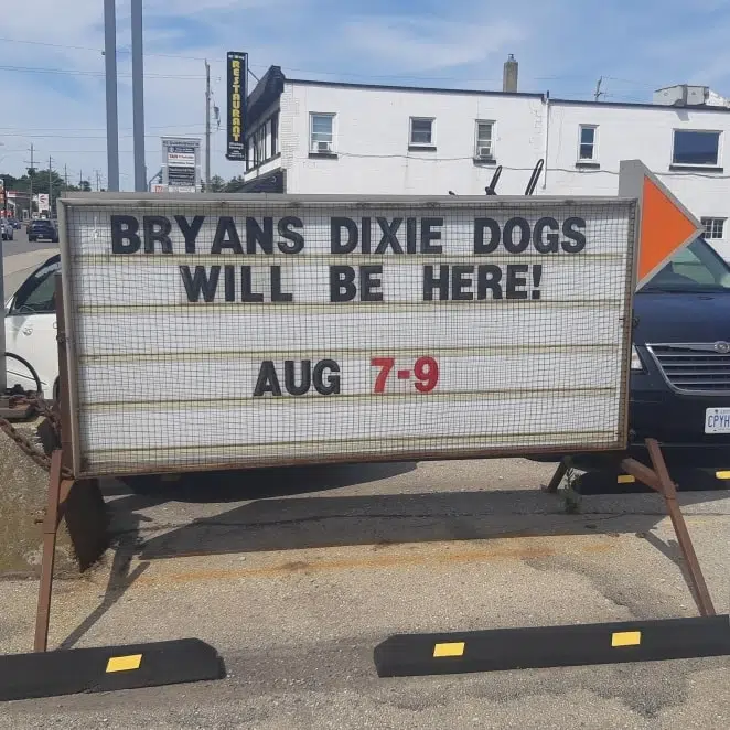 Bryan’s Dixie Dogs setting up shop in Simcoe | NorfolkToday.ca