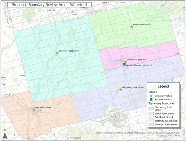Public Meeting Tomorrow Regarding Boundary Review For Waterford Schools ...