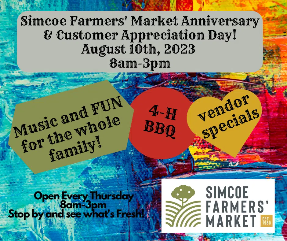 COMMUNITY SPOTLIGHT: Customer Appreciation Day At Simcoe Farmers ...