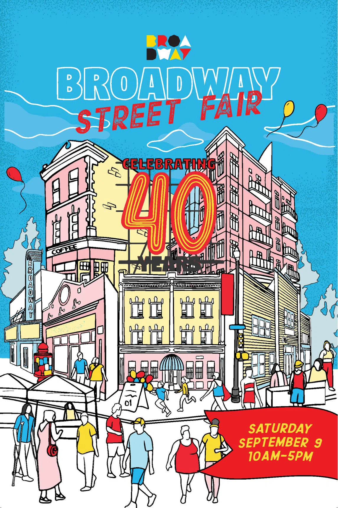 40th Annual Broadway Street Fair | C95