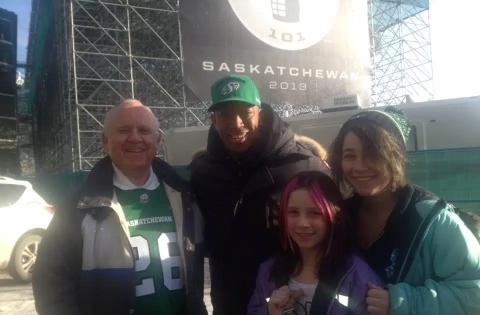 Darien’s Cool Grey Cup Photos | Q98 - Saskatchewan's Hit Music
