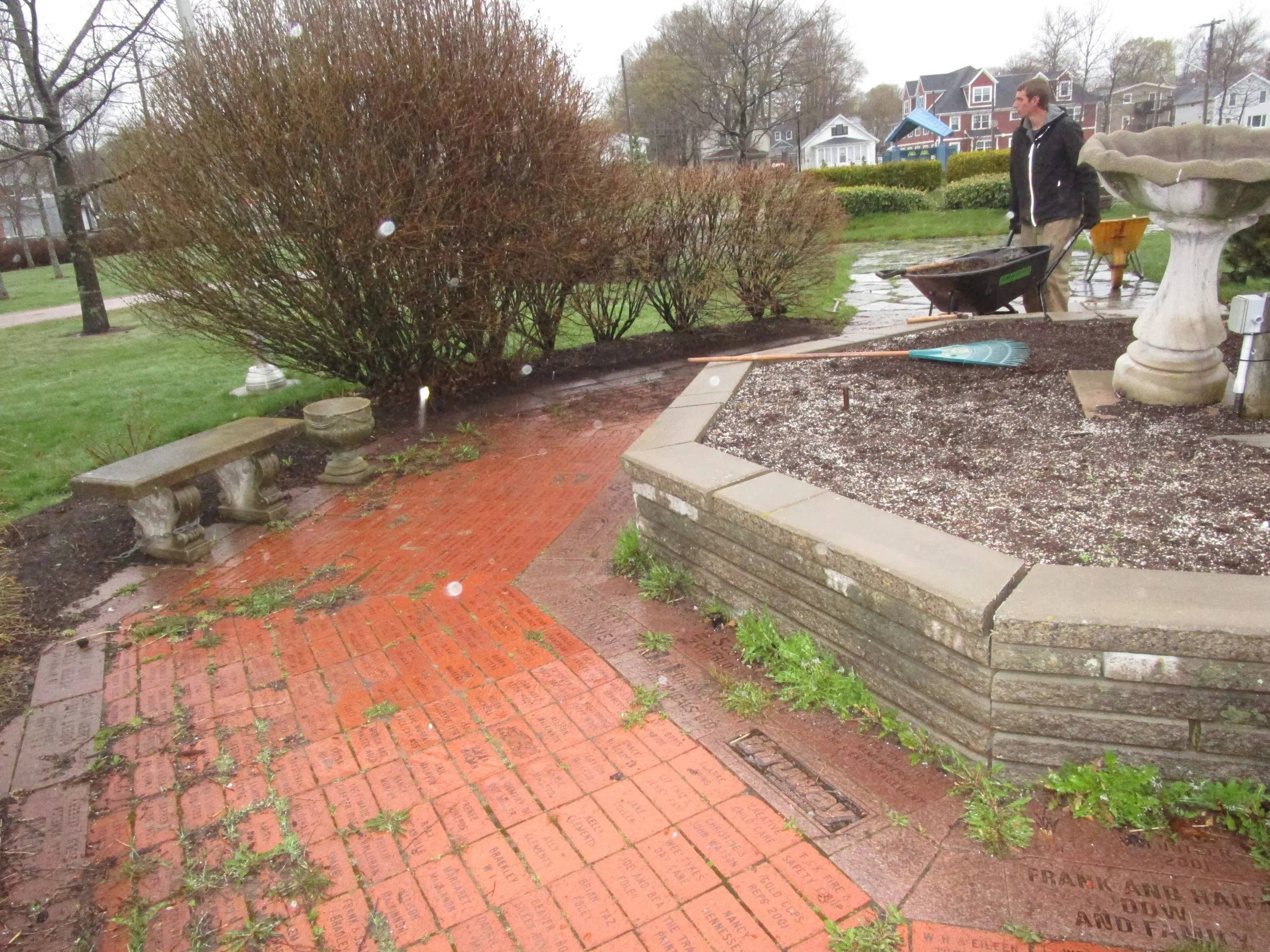 Work done to restore brickwork at Joseph A. Ghiz Memorial Park | Ocean ...