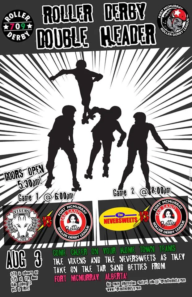 Fort Mac Challenges 709 Home Team in Roller Derby Double Header | VOCM