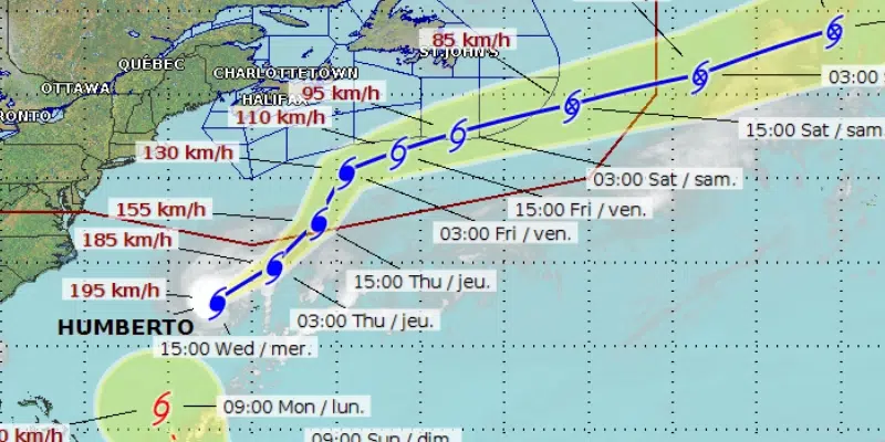 Hurricane Humberto Expected to Swing South of Newfoundland | VOCM