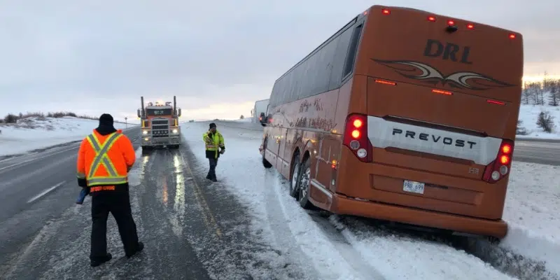 Traffic Detoured as DRL Bus Leaves Road Near Butter Pot Park | VOCM