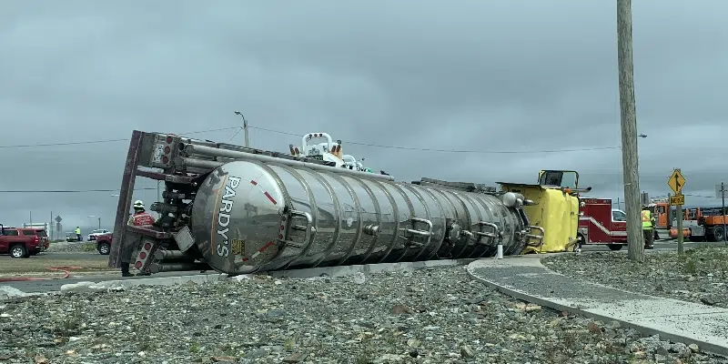 Police Seek Footage Related to Galway Roundabout Rollover | VOCM