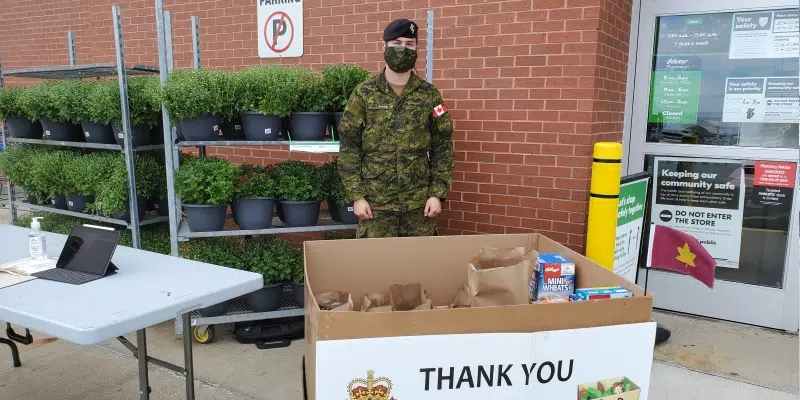 Soldiers Deployed as Part of ‘Operation Replenish’ Food Drive | VOCM