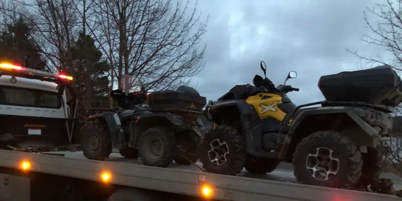 RCMP Seizes 5 ATVs in Harbour Grace Area | VOCM