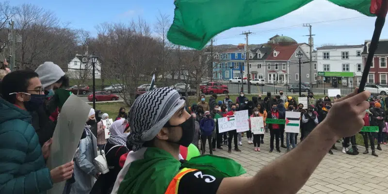 Pro-Palestinian Rally in St. John’s One of Many Across Country | VOCM