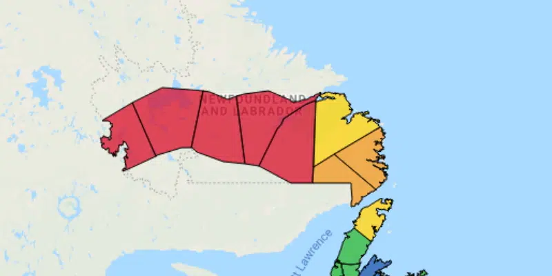 Extreme Forest Fire Risk for Large Portion of Labrador | VOCM