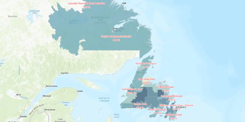 Province Launches Interactive Vaccination Map | VOCM
