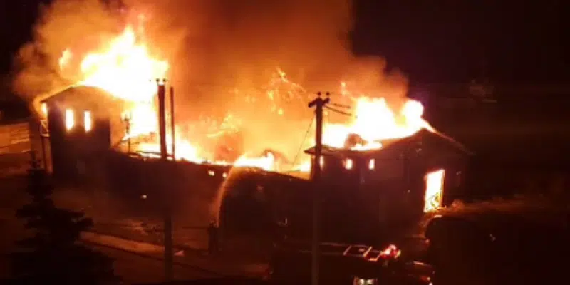 Fire Destroys Old Fish Plant on Bell Island | VOCM