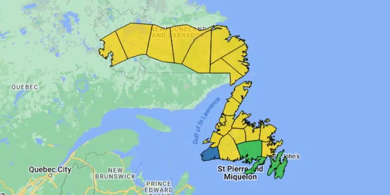 High Forest Fire Risk for Much of NL | VOCM