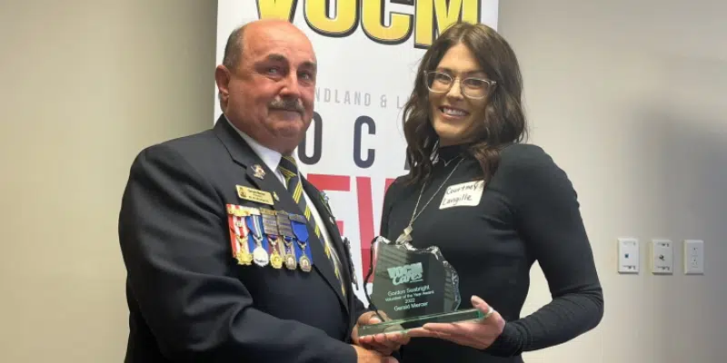 Brigus Legion Branch President Receives Gordon Seabright Award | VOCM