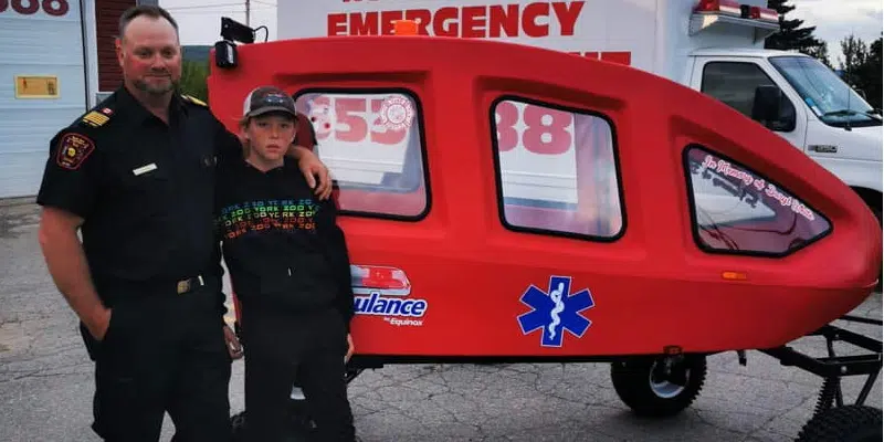 Norris Arm Volunteer Fire Department Unveils New “Snowbulance” | VOCM