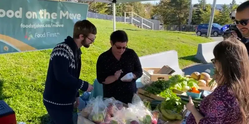 Food First NL Launches Food on the Move Pop Up Grocery Stand | VOCM