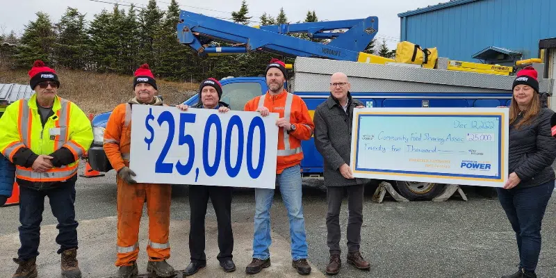Newfoundland Power Gives $25,000 to Community Food Sharing Association ...