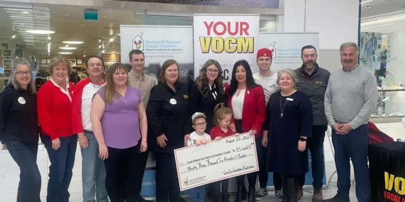 Over $33,000 Raised During Ronald McDonald House Radiothon | VOCM