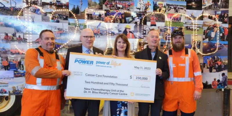 Newfoundland Power Donates $250,000 to Cancer Care Foundation | VOCM