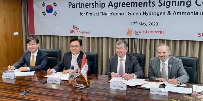 World Energy GH2 Signs Investment Agreement with South Korean Company ...