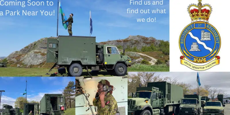 37 Signal Regiment Holding Pop-Up Stands Throughout Capital City | VOCM