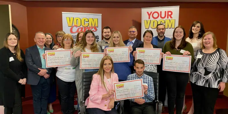 VOCM Cares Gives $32,000 to Local Charities | VOCM