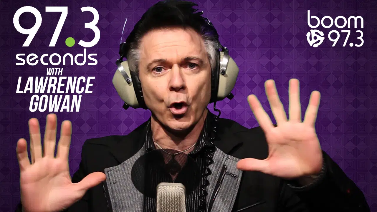 97.3 seconds with Lawrence Gowan | boom 97.3 - 70s 80s 90s