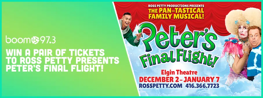 boombox Lunch – Win tickets to see Ross Petty Presents: Peter’s Final ...