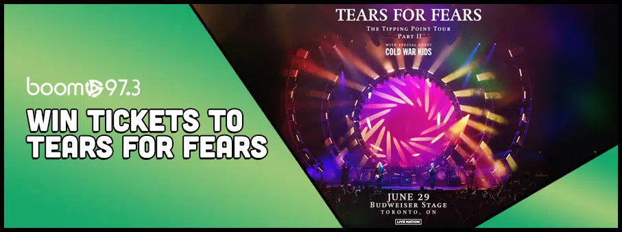 Win tickets to see Tears for Fears | boom 97.3 - 70s 80s 90s
