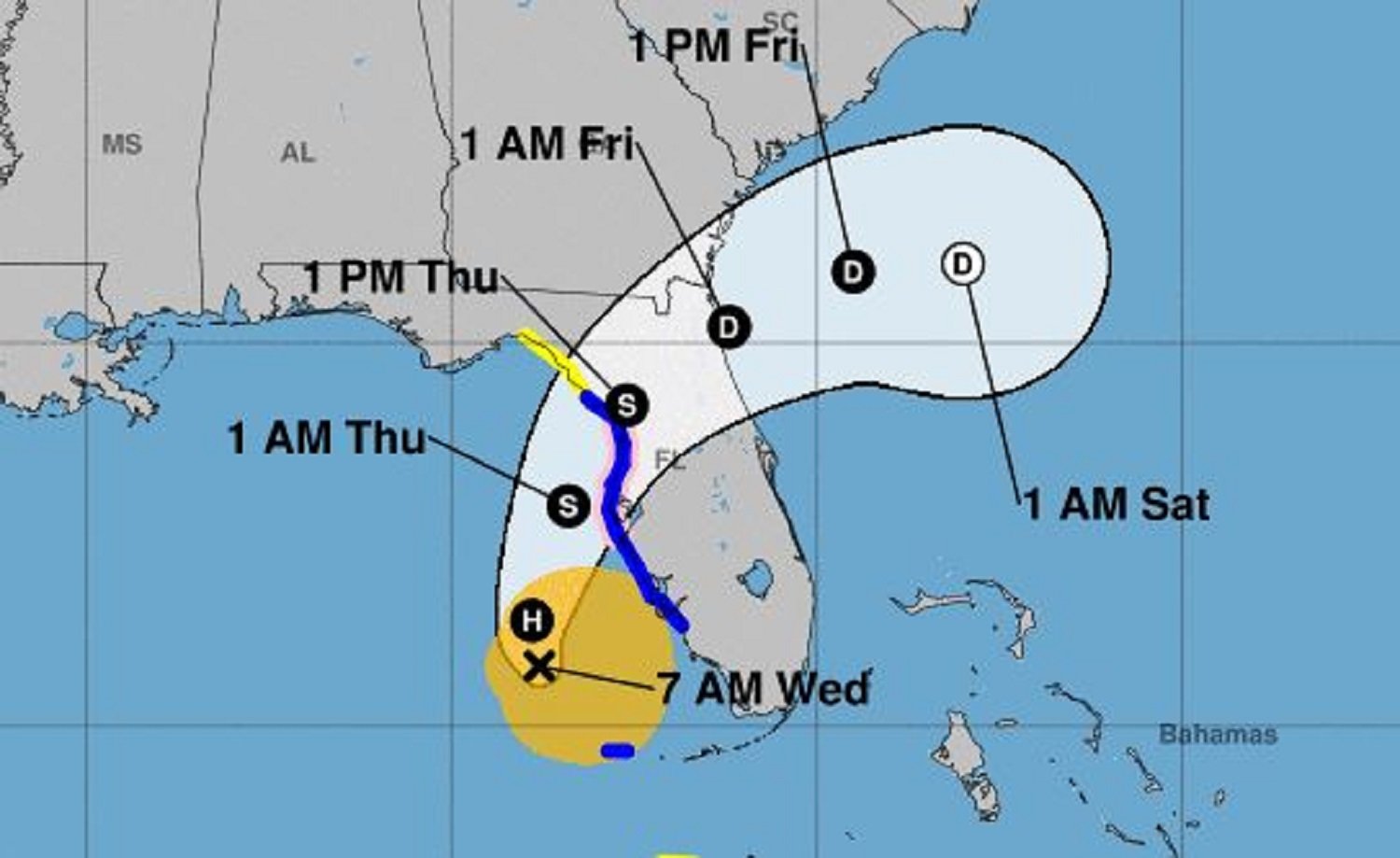 NHC: Central Florida Now Within Sights Of Eta | 103.3 The Vibe